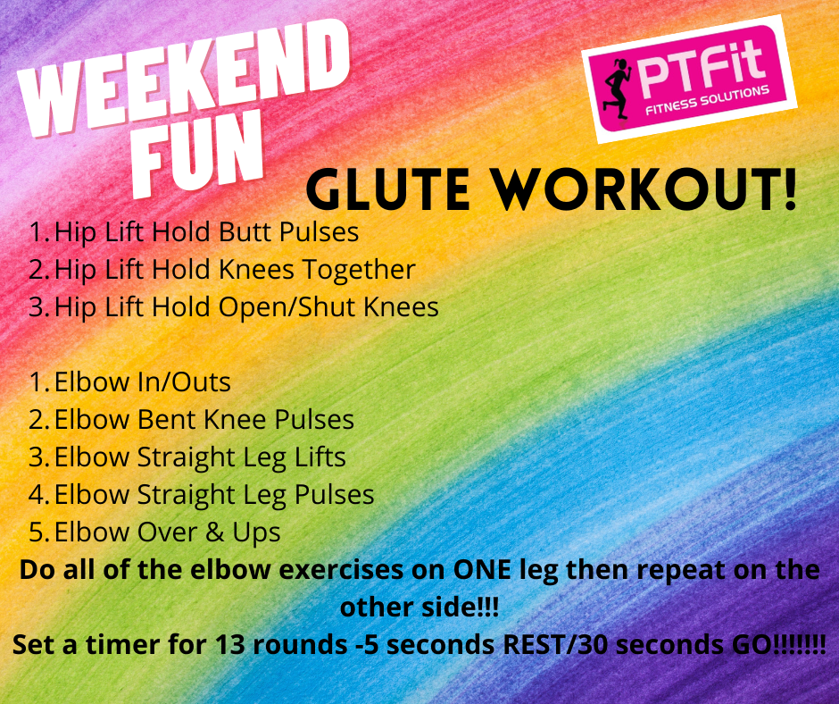 Glute Weekend Workout - Empowering Women Through Health & Fitness